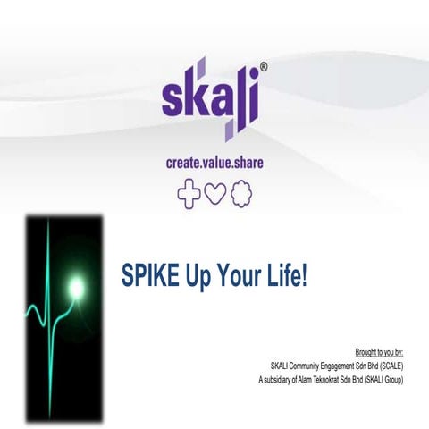 SPIKE Up Your Life | PPT