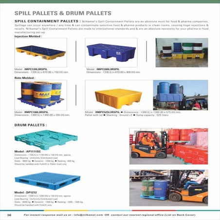 Spill pallets | PDF