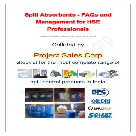 Spill Absorbents - FAQs | PDF