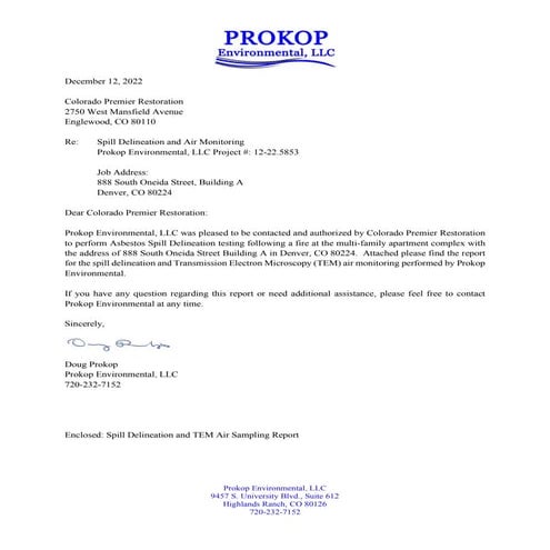 Spill Delineation Report Test Results Cedar Run Apts.pdf