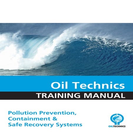 Spill Training Manual with our compliments. | PDF