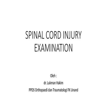 Spinal Cord Injury for frist step ortho.pptx