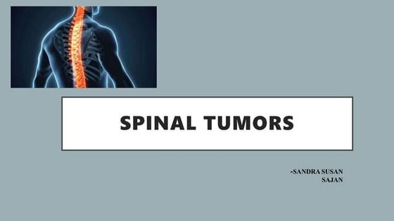 Spinal cord tumors | PPT