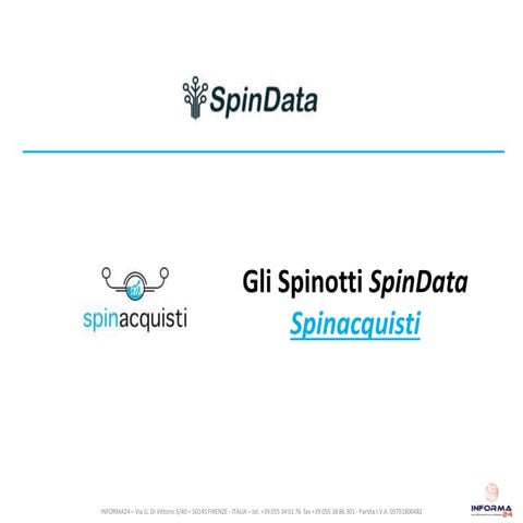Spin data whitepaper_spinacquisti | PPTX