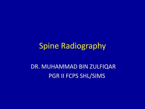 C spine positioning | PPT