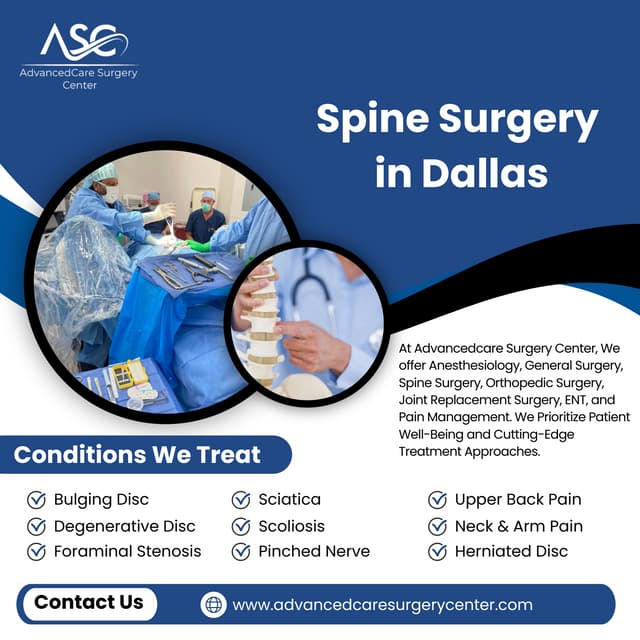 best Spine Surgery Treatment in Dallas Texas | PDF
