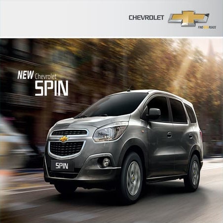 โบชัวร์ Chevrolet Spin | PPT