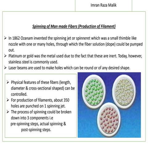 Spinning process | PPTX