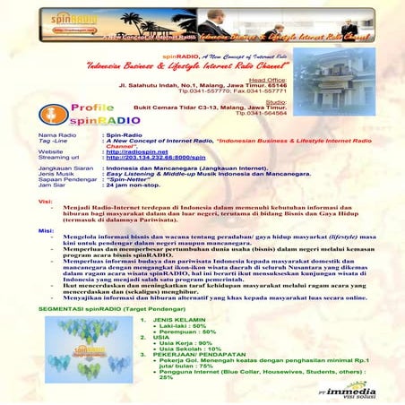 Spin Radio Profile | PDF