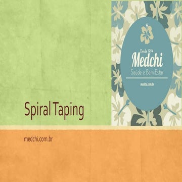 Spiral Taping | PPTX