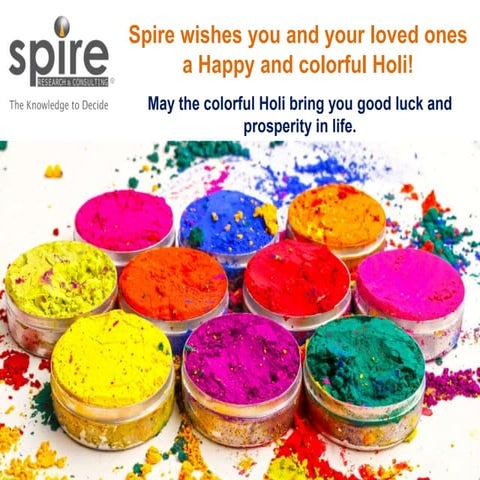 Spire wishes everyone a very Happy and colorful Holi! | PPTX