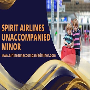 What is the policy for unaccompanied minors flying with Spirit Airlines ...