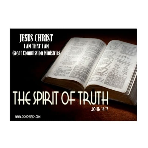 Spirit of truth | PDF