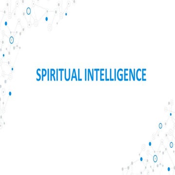 Spiritual Intelligence | PPTX