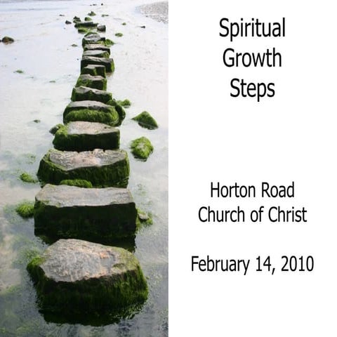 Spiritual Growth Steps | ODP