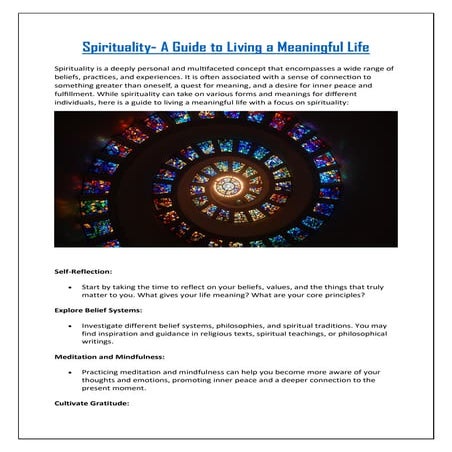 Spirituality- A Guide to Living a Meaningful Life.pdf