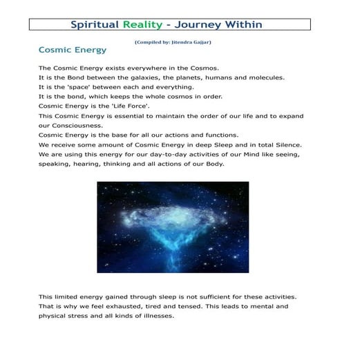 Spiritual Reality | PDF