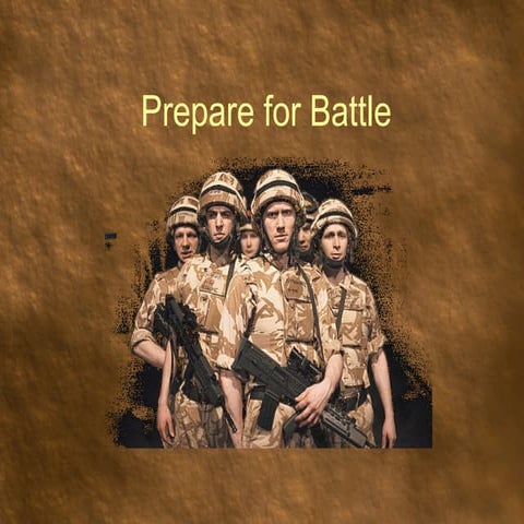 Prepare For Battle: Spiritual Warfare (Part III) | PPT