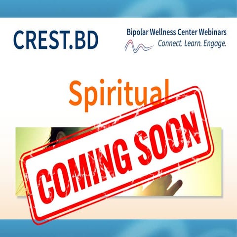 CREST.BD Spirituality & Bipolar Disorder Slides | PPT