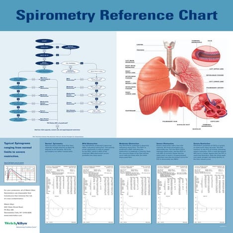 Spirometry referencechart | PDF