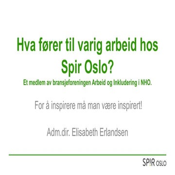 Spir Oslo - MIA 07.04.17