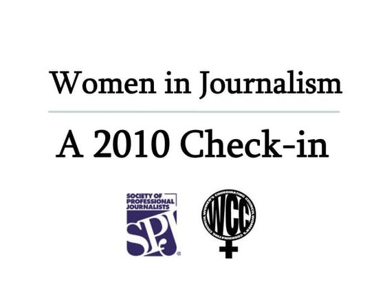Women in journalism | PPT