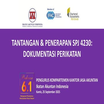 SPJA 4230 - Dokumentasi Perikatan (Tantangan & Penerapan).pdf