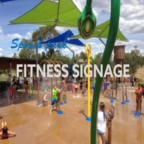 Splash park fitness presentation 2 | PDF