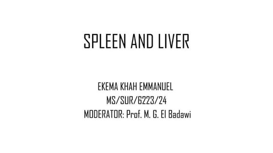 Segmental Anatomy of Liver and its Radiological Correlation | PPTX ...