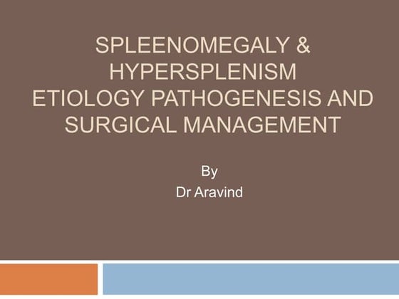 Palpation of spleen final | PDF