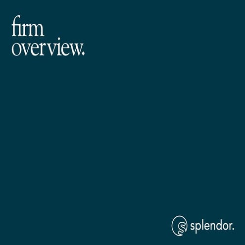 Splendor Overview | PDF | Web Development | Internet