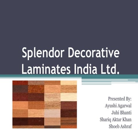Splendor india | PPTX