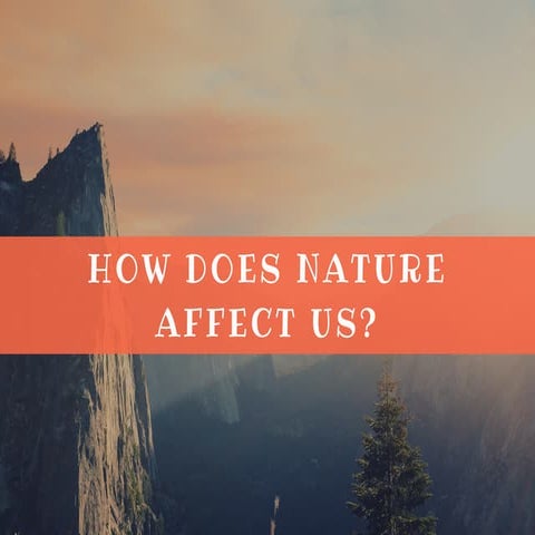 How does nature affect us? | PDF