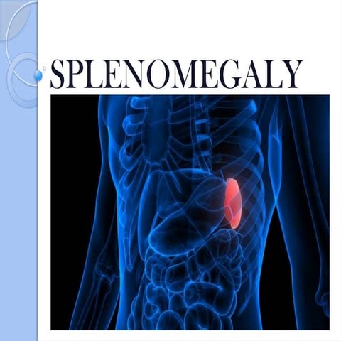SPLENOMEGALY PRESENTATION FINAL PRESENTATION.pptx