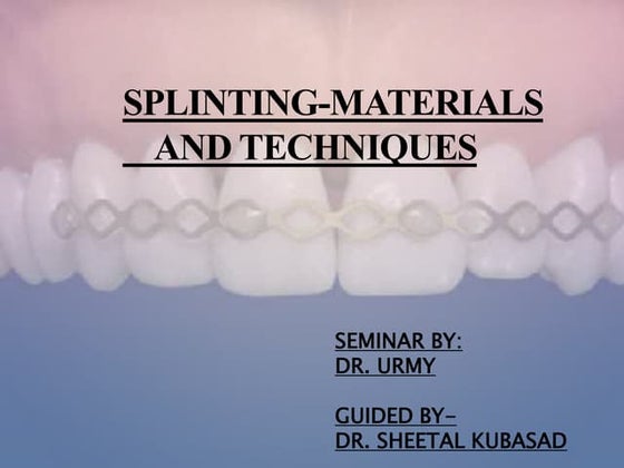 Dentistry in Renaissance Period | PPT