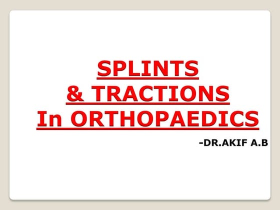 Traction | PPTX | Physical Therapy | Wellness