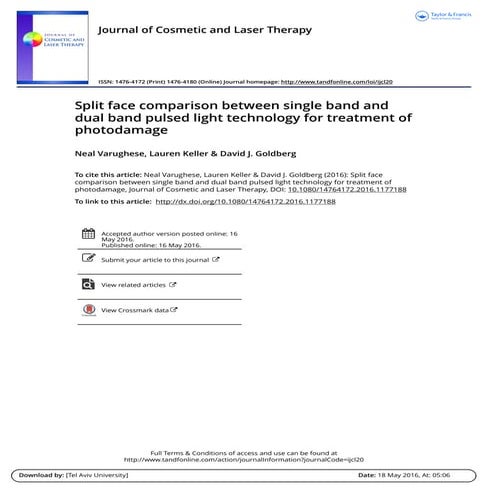 Alma 2016 Clinical Publication - Harmony XL Pro Treats Photodamaged ...
