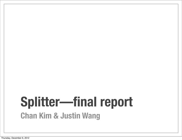 Splitter | PDF Splitter | PDF