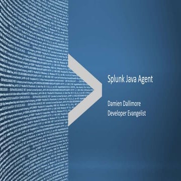 Splunk Java Agent Ppt 