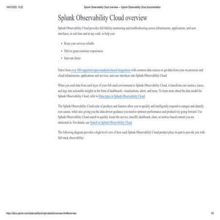 Splunk Observability Cloud overview — Splunk Observability Cloud documentation.pdf