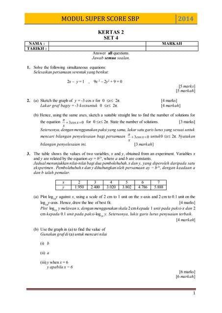 Nota Padat Matematik UPSR | PDF