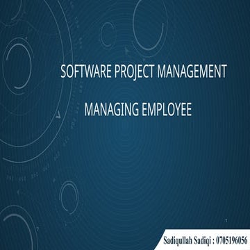 Software Project Managment lecture slideSPM 3 OEM.pptx | Free Download