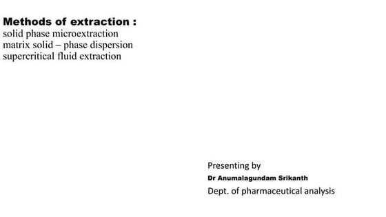 solid phase extraction method.pptx
