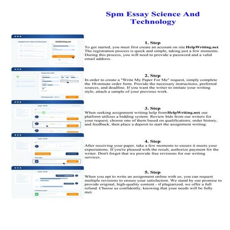 Spm Essay Science And Technology | PDF