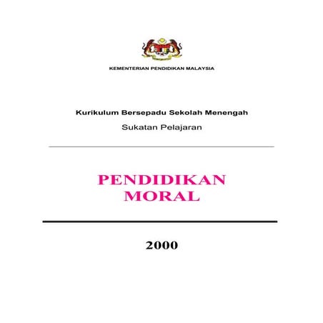 Sp moral kbsm | PDF
