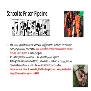 School To Prison Pipeline 2017 | PPTX