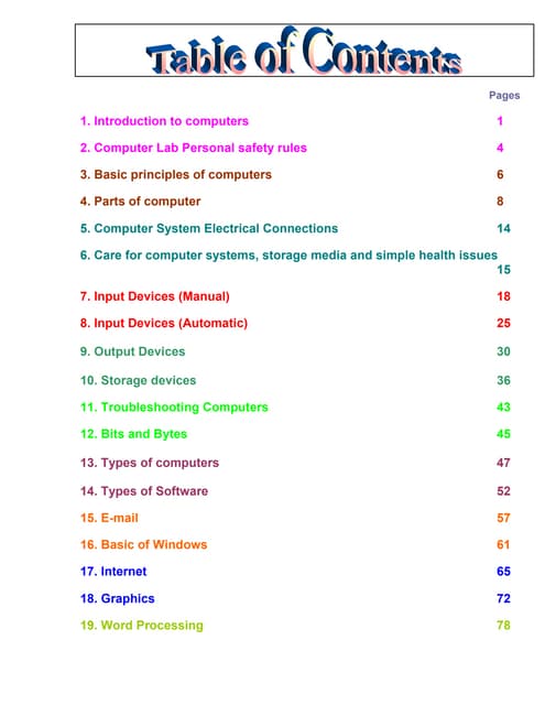 Do's & Don'ts Inside a Computer Lab | PPTX | Computer Peripherals | Computing