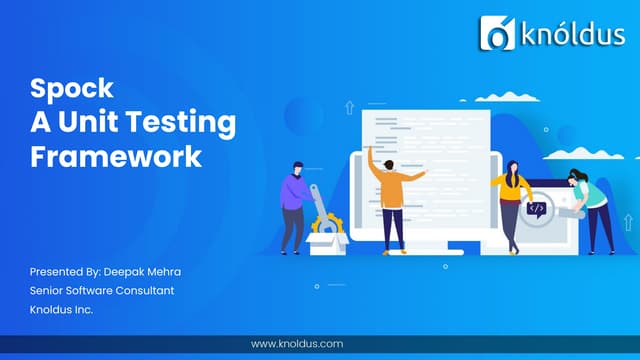 Introduction To Spock A Unit Testing Framework Ppt