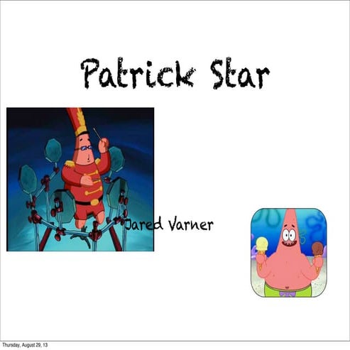 Spongebob character | PDF