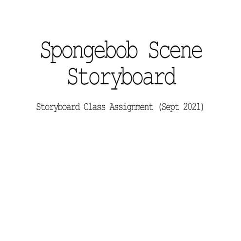 Spongebob Scene Storyboard.pdf